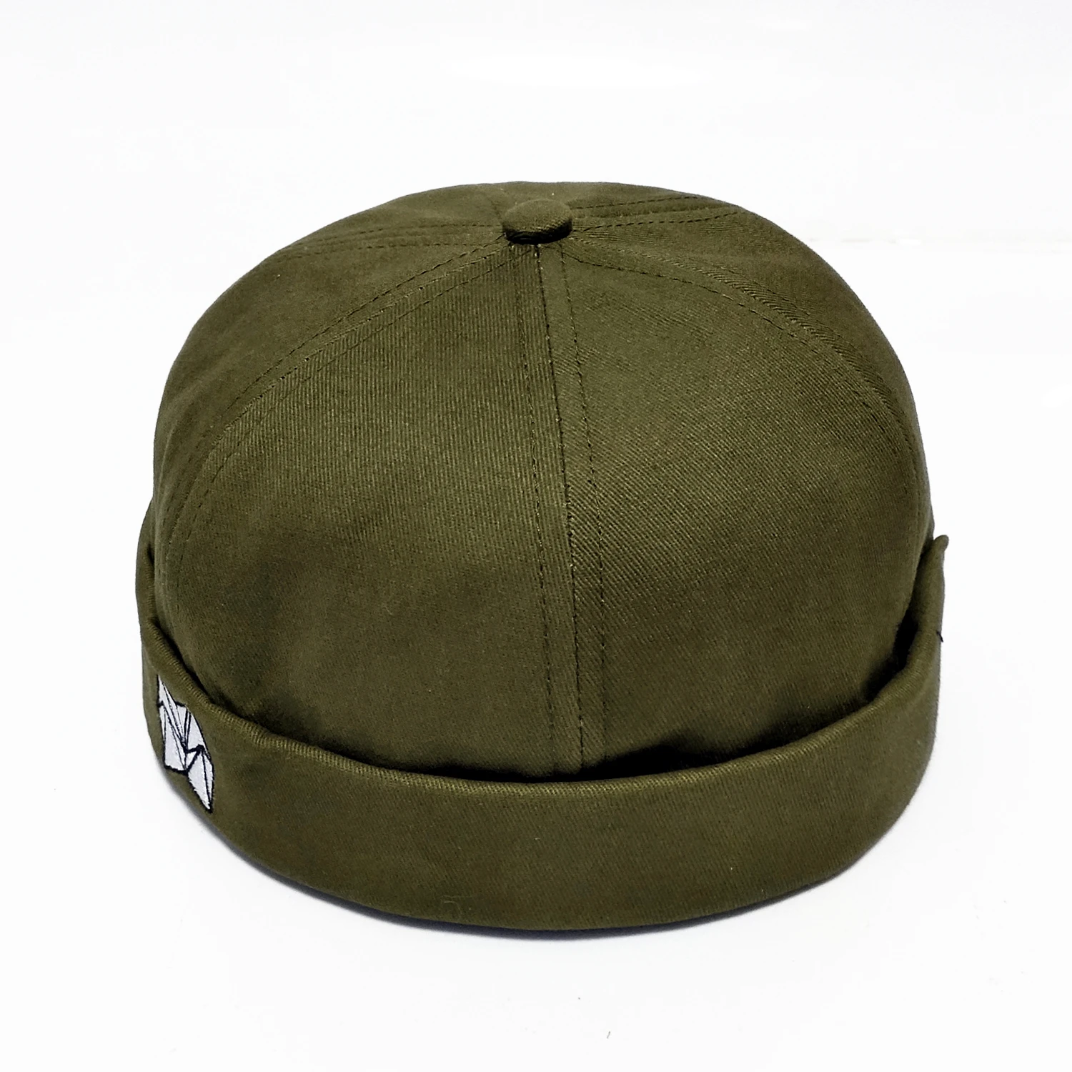 Custom Embroidery Cotton Brimless Docker Hat Cap Wholesale
