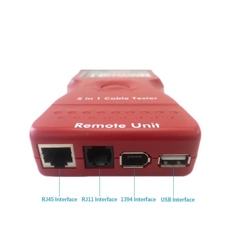 5-in-1 Multipurpose Plastic Network Cable Tester RJ45/RJ11/USB/BNC ...