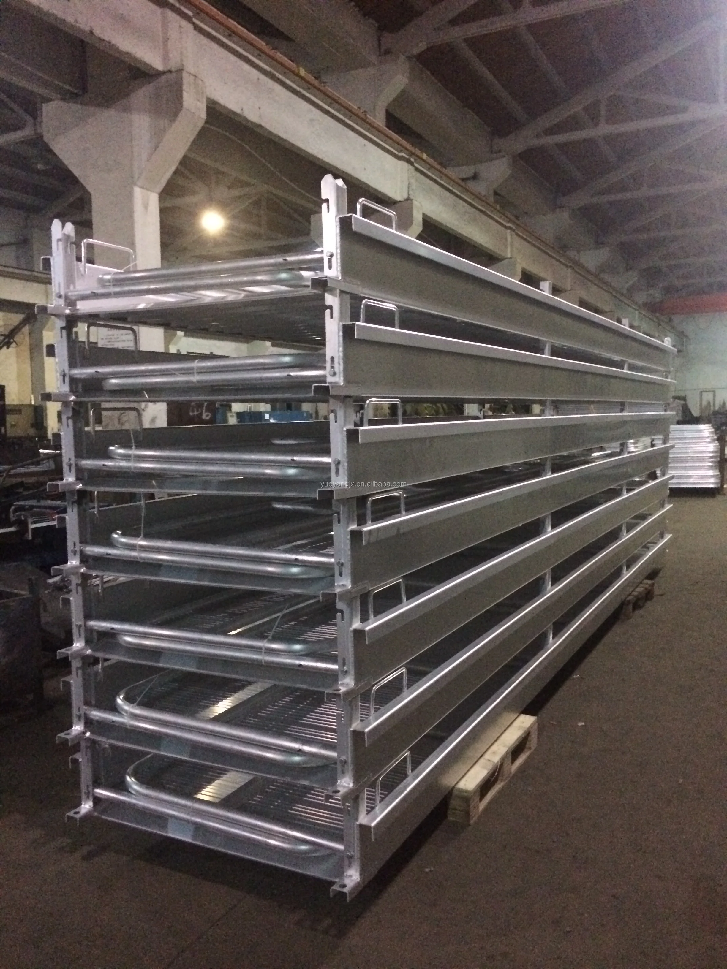 High Strength Aluminium Gangway with Ramp and Handrail