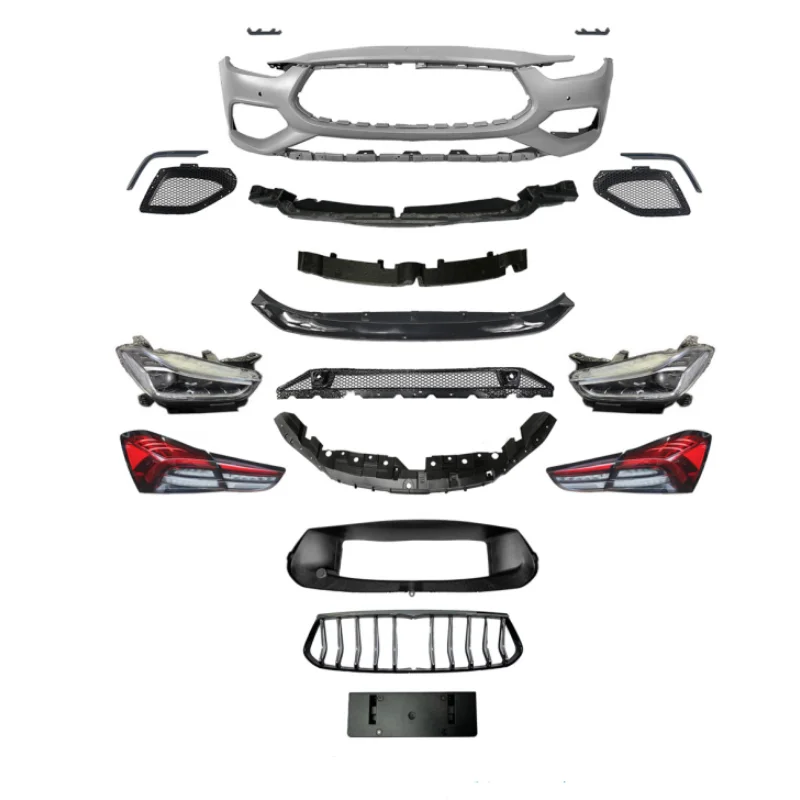 High Quality Car Bodykit Front Bumpers Spoiler Kit For Maserati Ghibli ...