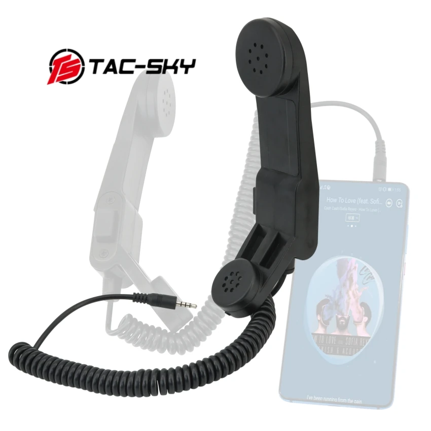 TS TAC-SKY Tactical Handheld Microphone PTT Adapter H250