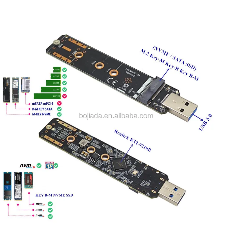 M 2 Ngff Key m Key b Key B m Nvme Sata Ssd Adapter To Usb 3 0 Riser M 2 Ngff Key m Key b Key B m Nvme Sata Ssd Adapter To Usb 3 0 Riser