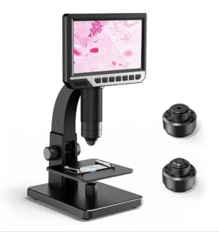 AMAIN Cheap Price HD Integrated Digital Electron Microscope with Screen ...