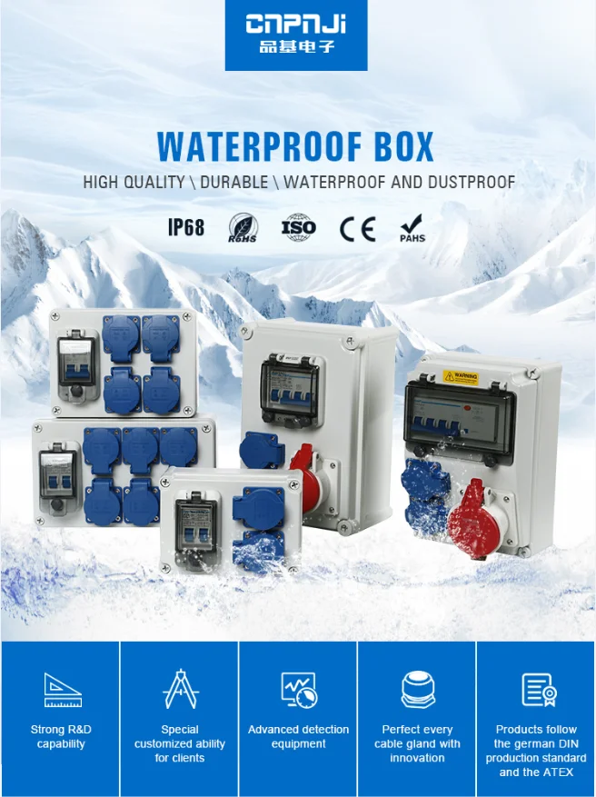 Waterproof Outdoor Electrical Socket - Durable & Reliable