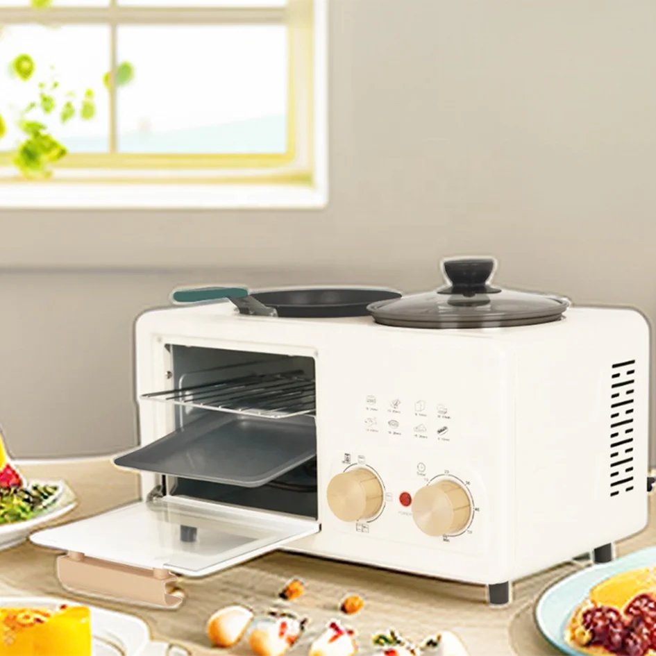 New Design 3 In 1 Breakfast Maker 7l Oven With 1.2l Boiling Pot ...