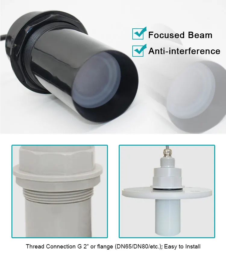 Parshall Flume Water Open Channel Ultrasonic Flow Meter