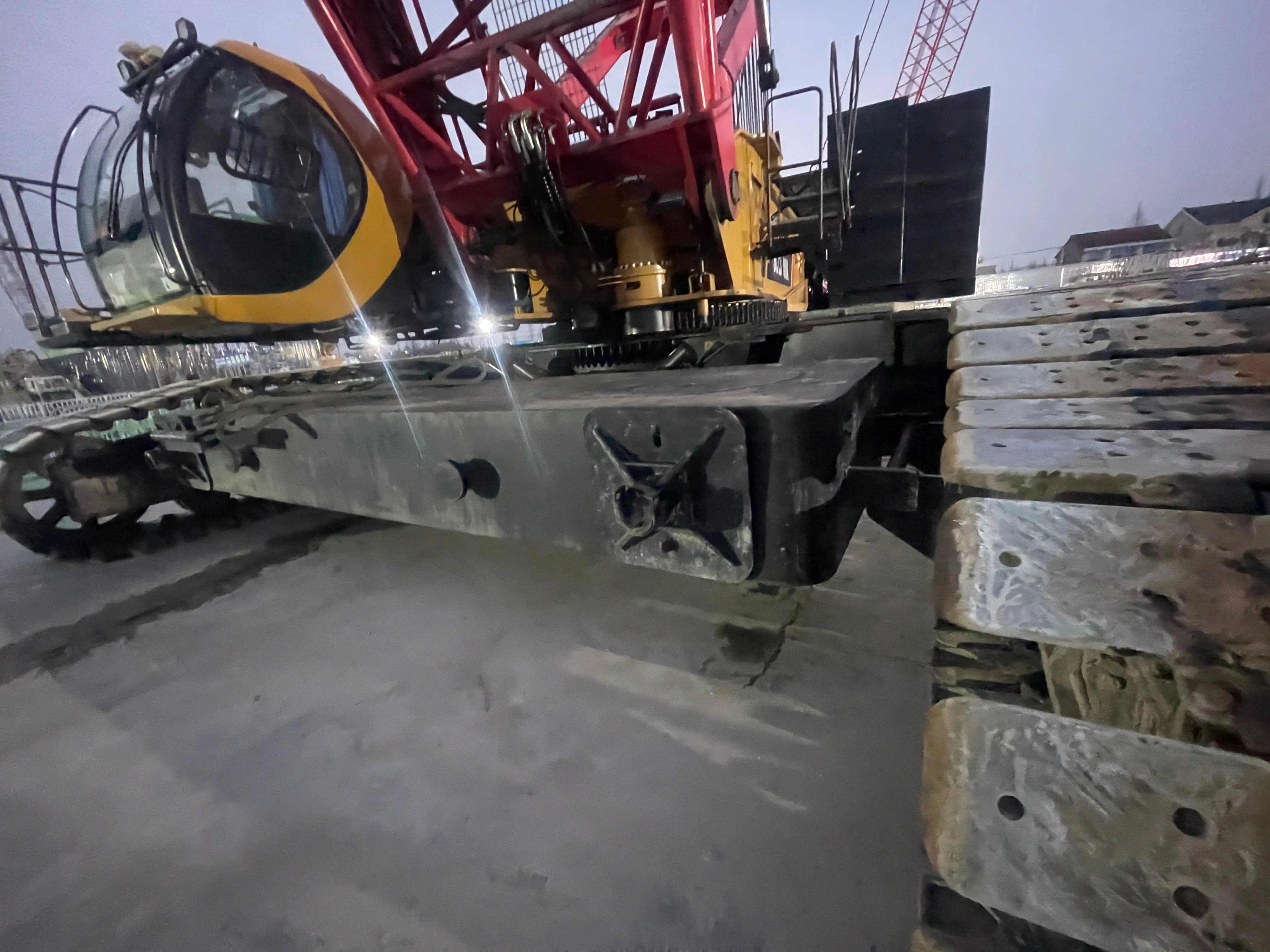 Sany Scc3200a 320 Tons Lfiting Capacity Used Crawler Crane For Hot Sale ...