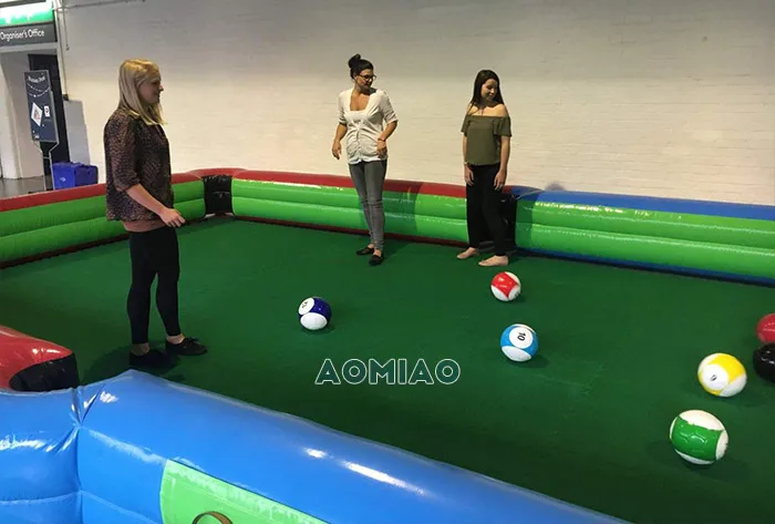 Inflatable Pool Table - Fun for All Ages - Easy Setup