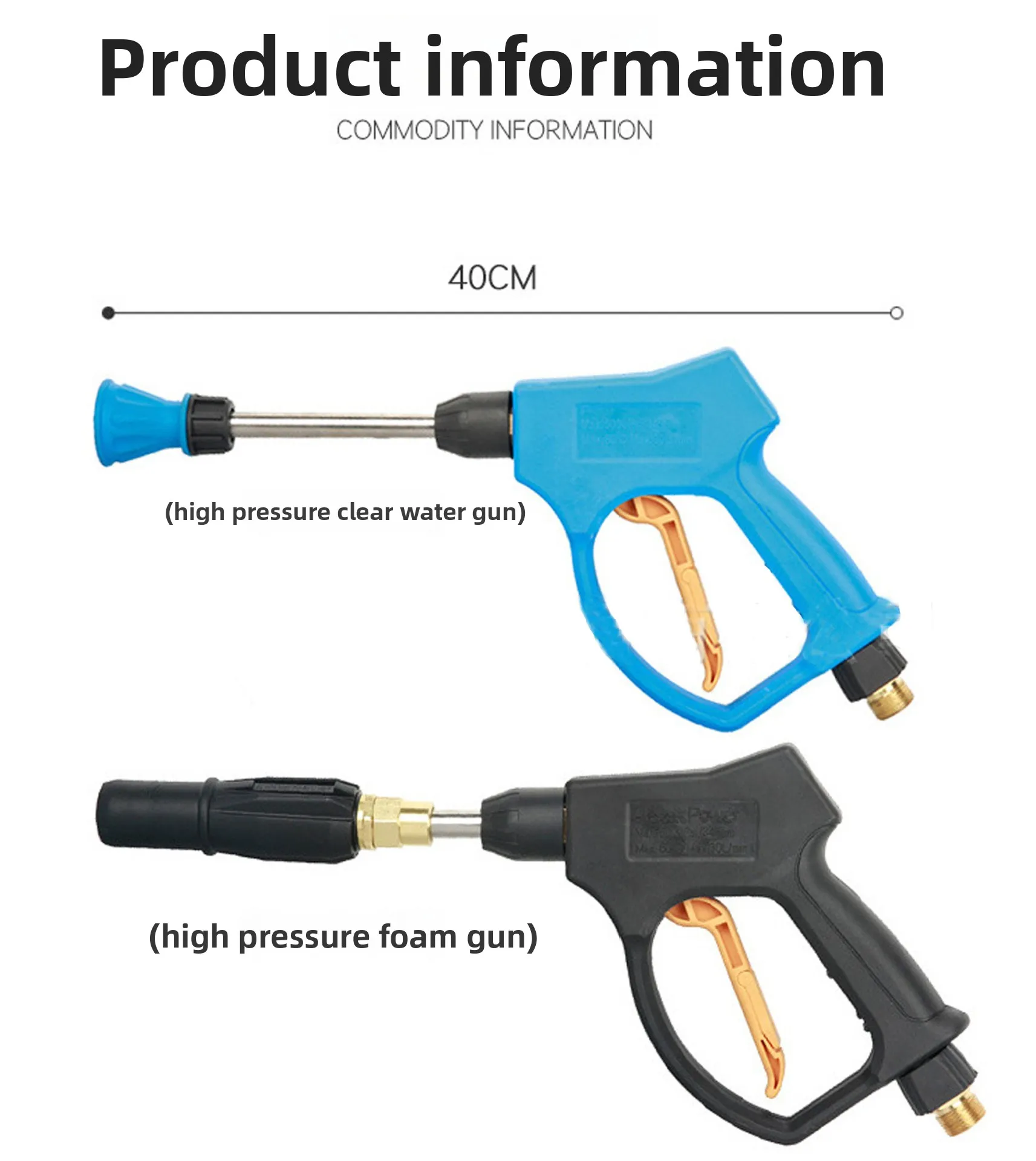 250kg High-Pressure Self-Wash Car Machine Electric Water Foam Gun ...