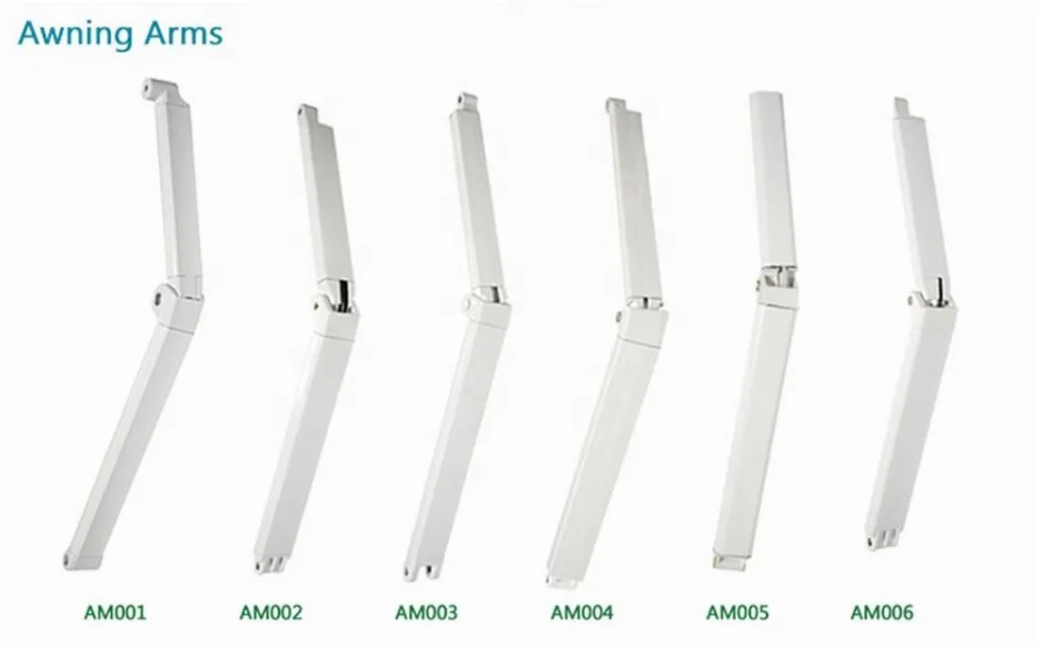 Wholesale Motorized Retractable Power Awning Arm Wall Fixed Aluminum ...