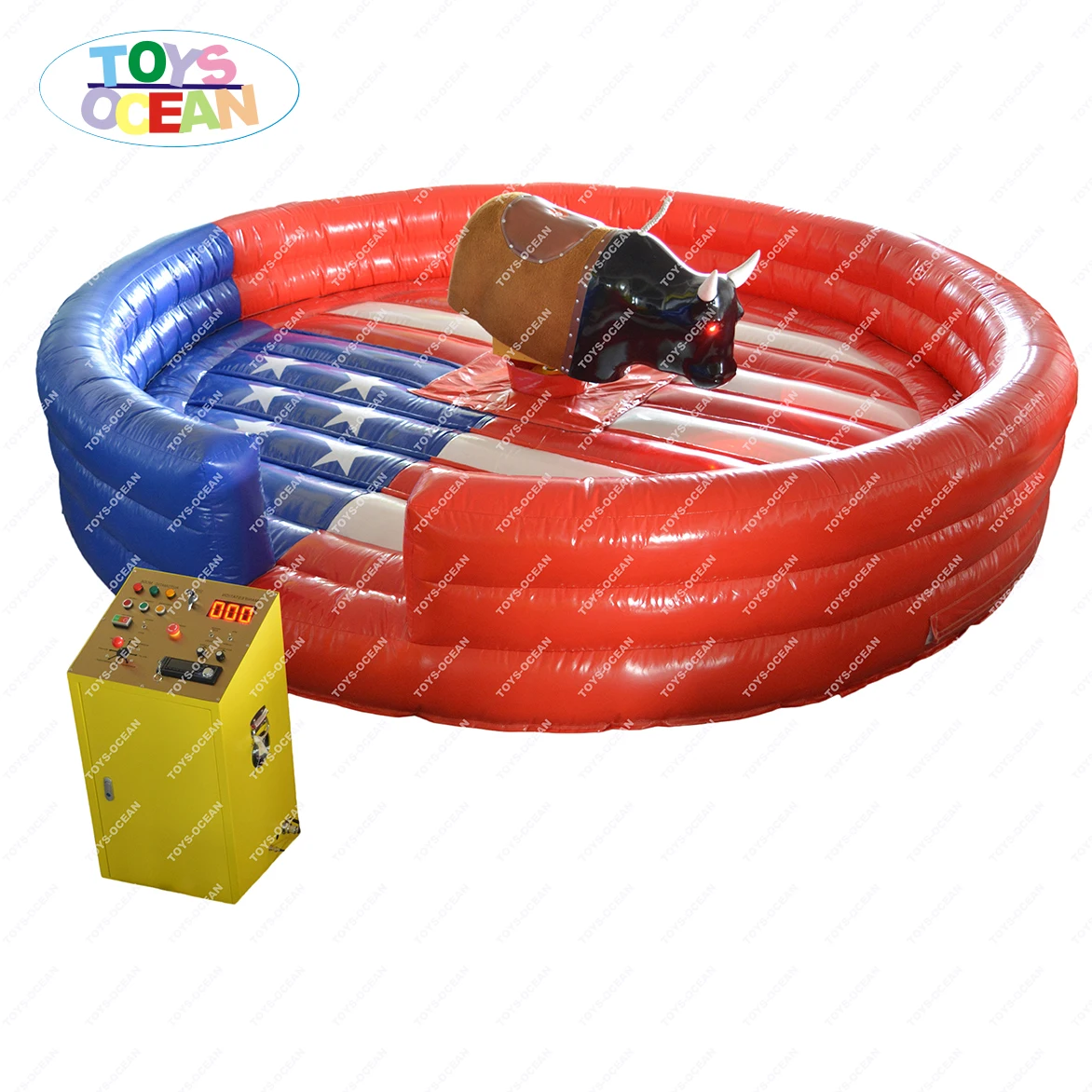 Bullfighting Inflatable Rodeo Bull Riding Machine Sport Game - Buy ...