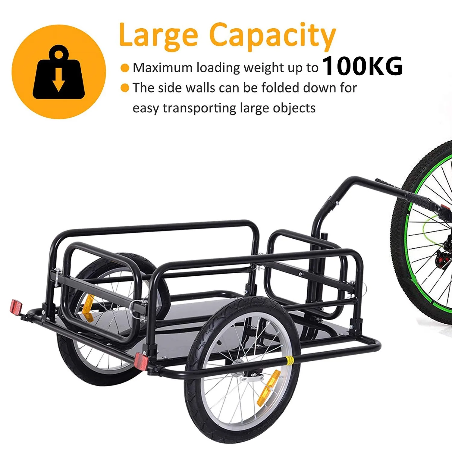 Bicycle Cargo Trailer - Buy Bicycle Cargo Trailer,Bike Lunggage ...