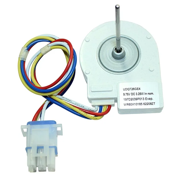 WR60X10185 Evaporator Fan Motor for General Electric Refrigerators