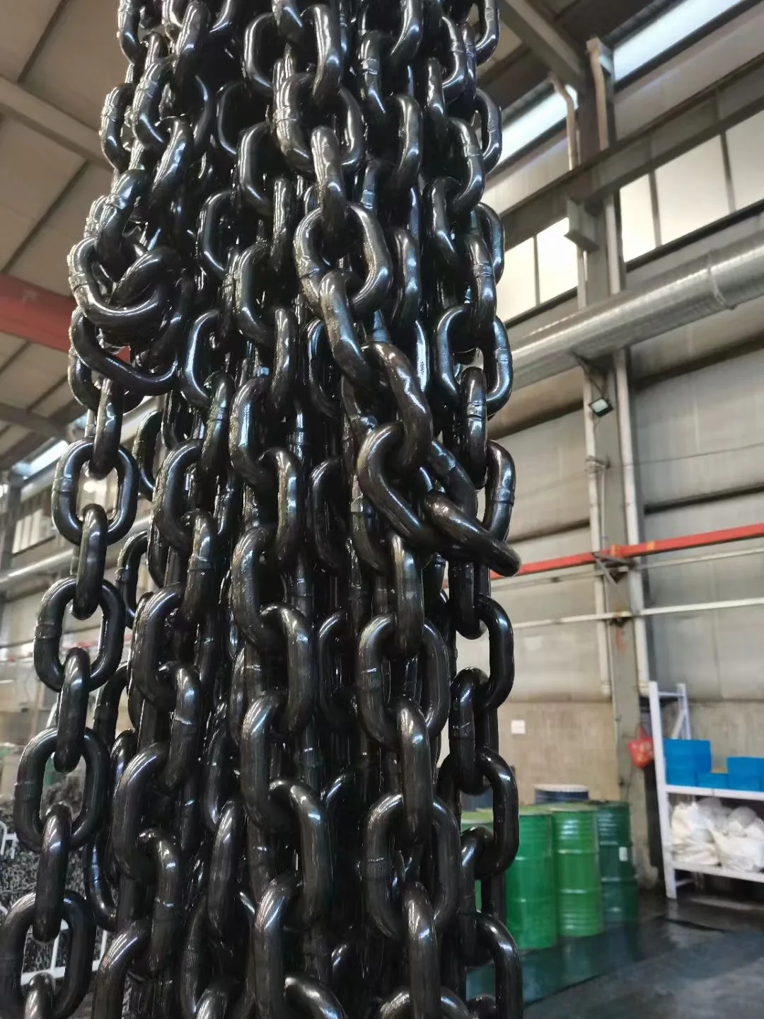 Lifting Chain Round Lifting Ring Black Chain For Boom/anchor/mining ...