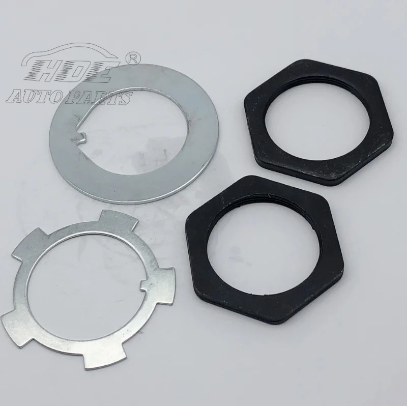 Front Axle Hub Spindle Lock Nut Washer Kit for Toyota Hilux 43521-60011 ...