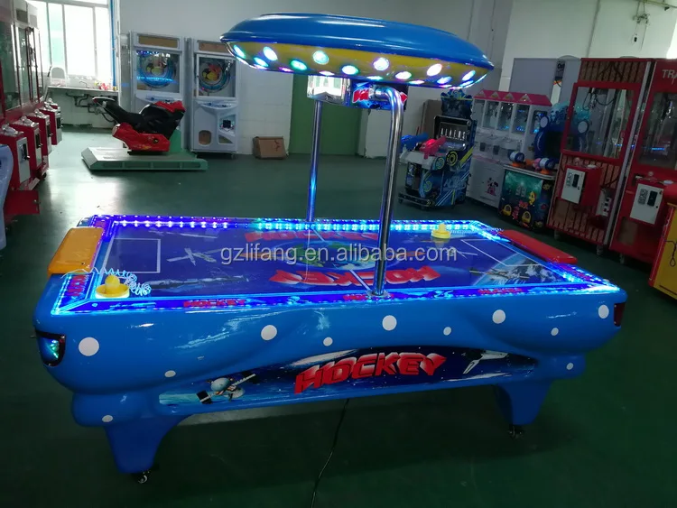 Coin Operated Electric air Hockey Table Indoor Children Kids Arcade ...