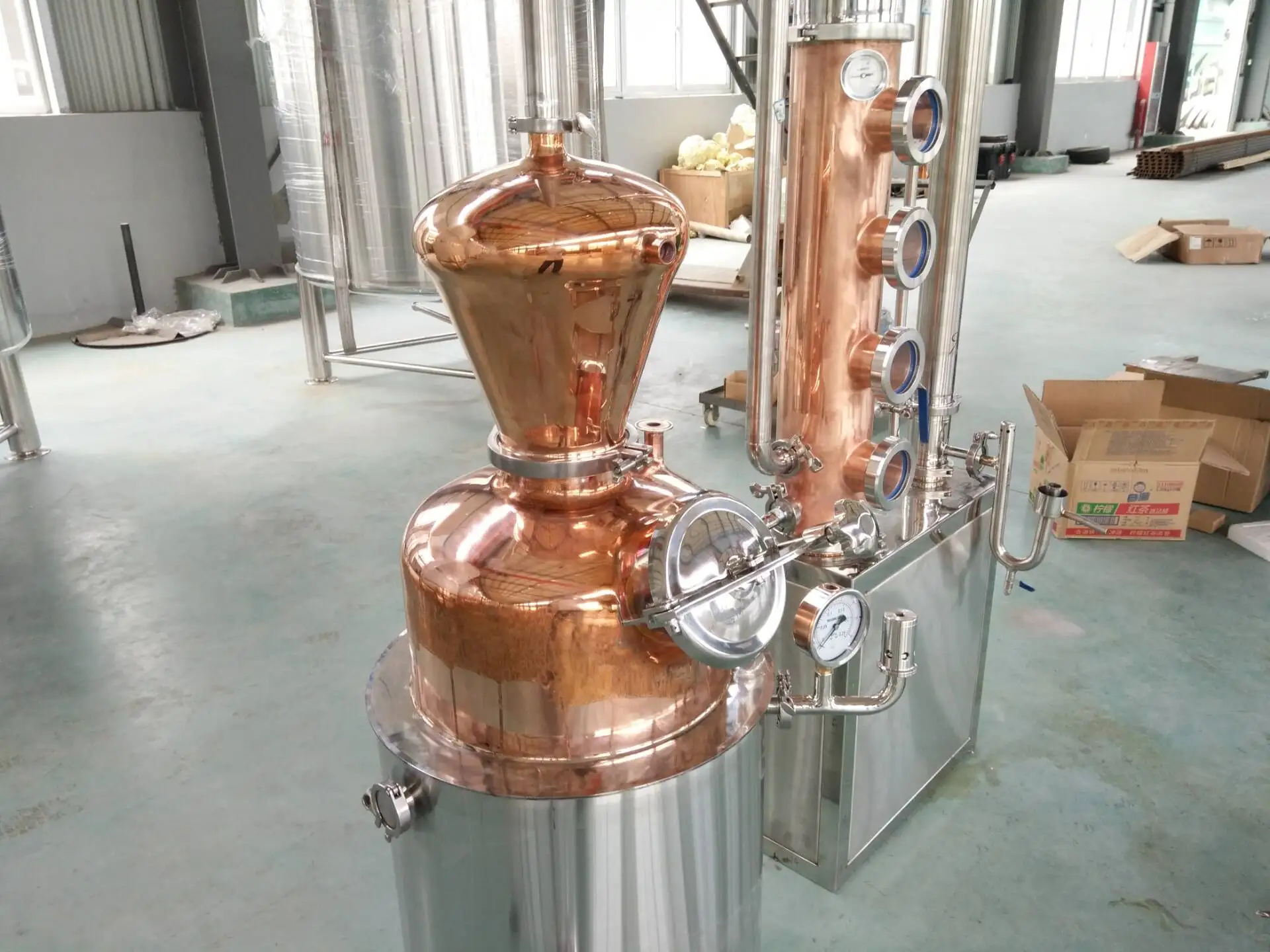 Whisky Processing Distillery Distillation Column - Buy Whisky ...