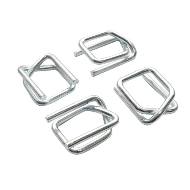 Galvanized Strapping Accessory Packing Steel Wire Buckle Strapping Wire ...