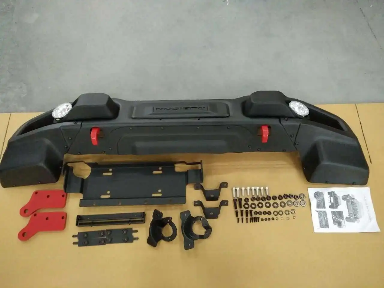 10th Anniversary Wrangler JK/JL/JT 4x4 Stainless Steel Front Bar Large ...