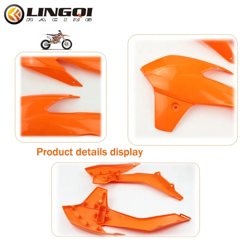 Lingqi Racing Plastic Fairing Body Kit Front Fender Side Cover For Ktm ...
