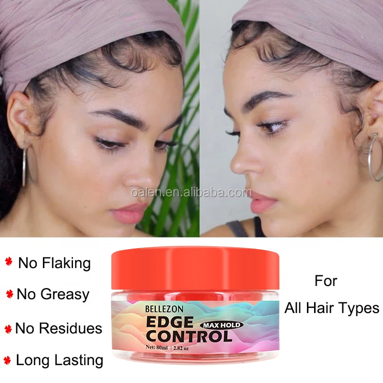 Custom Max Strength Hair Edge Control For Smooth All Day Strong Hold ...
