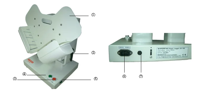 Wd-100 Desktop Paper Jogger Machine Price,Vibrating Paper Jogger,Sheet ...