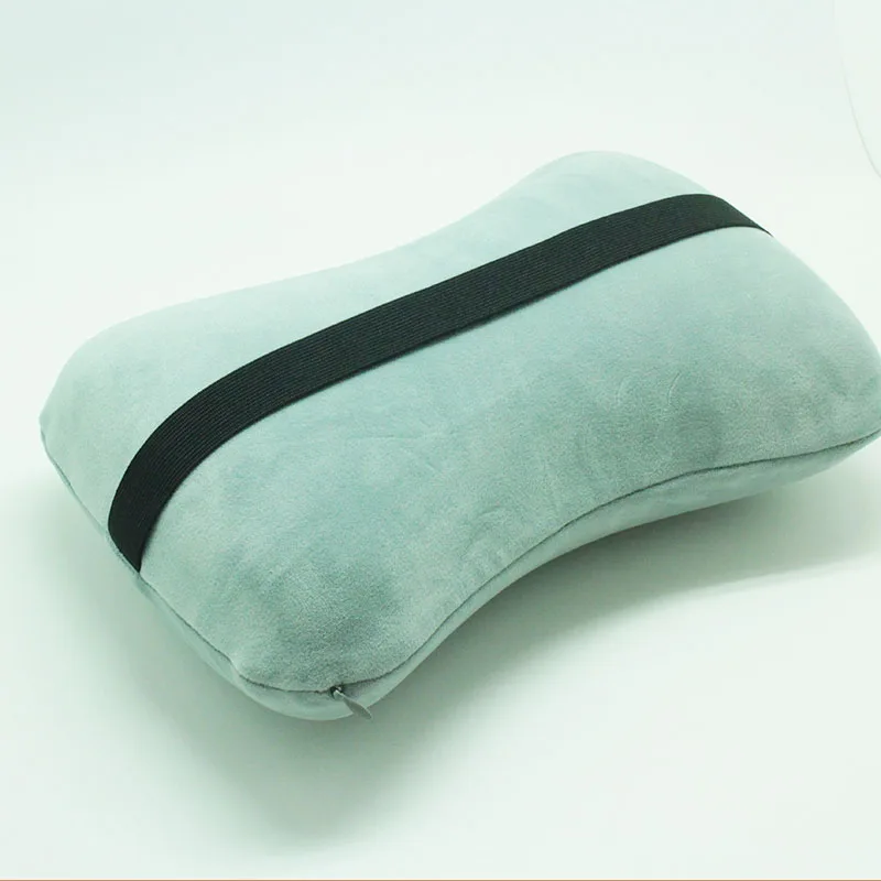 Car Memory Foam Neck Pillow With Premium Velour Washable Removable ...