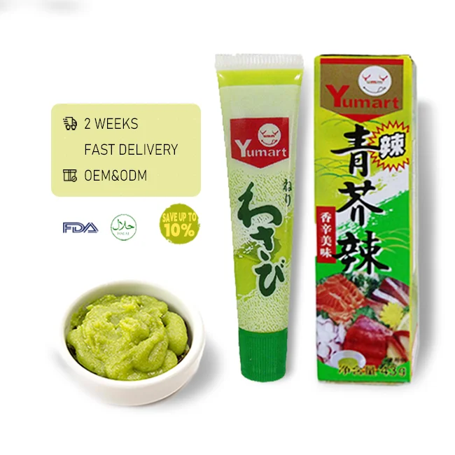Natural Wasabi Paste Made From Mustard & Wasabi Material| Alibaba.com