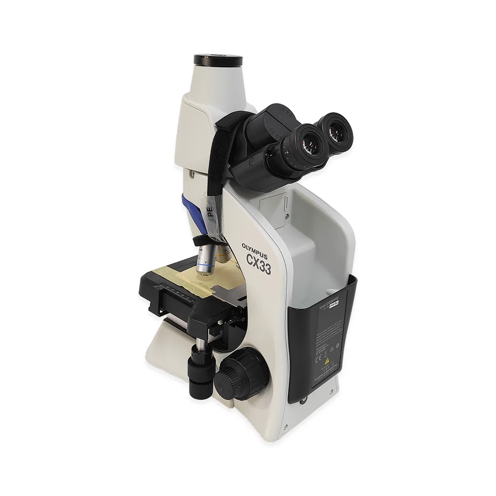 Laboratory CX33 Trinocular Biological Microscope Olympus Microscopy ...
