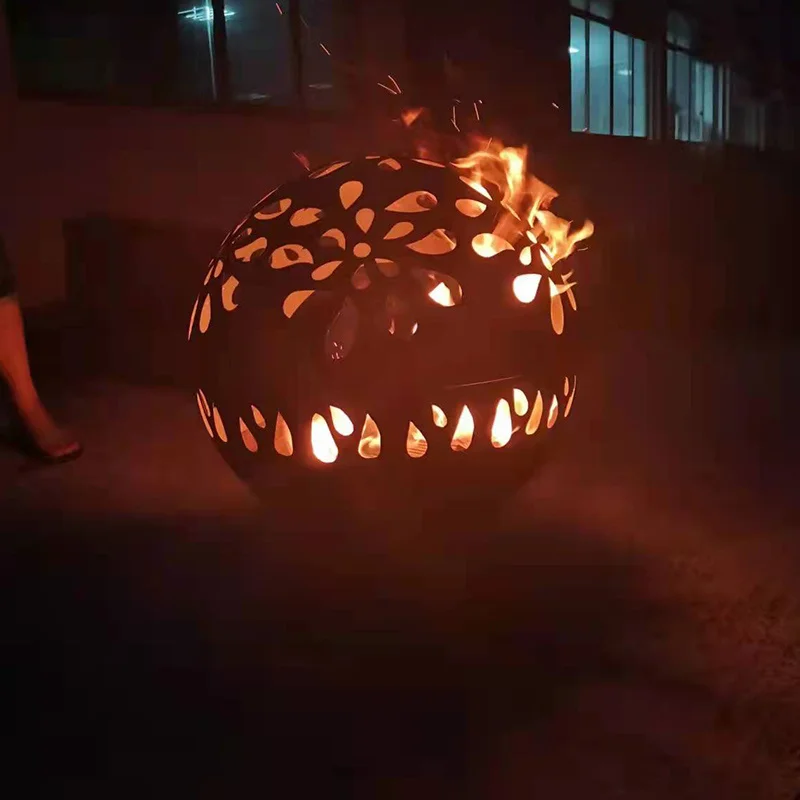 Outdoor Fire Pit Decorative Iron Brazier For Barbecue - Buy Fire Pit ...