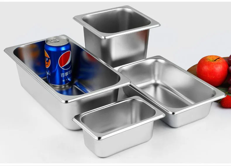 Stainless Steel Gastronorm Containers - Durable & Versatile