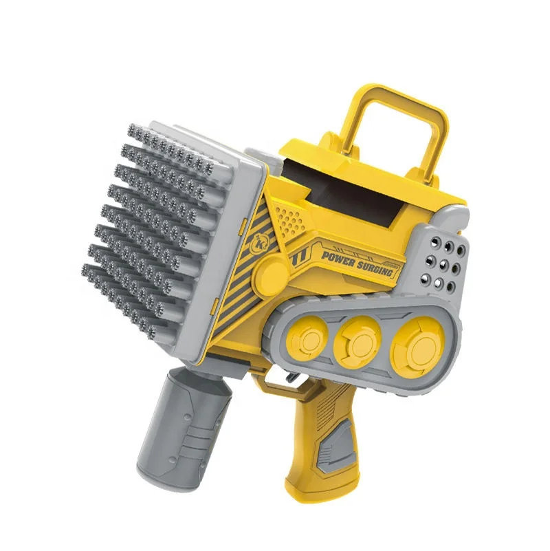 Hot Sale Truck Style Bazooka Summer Kids Toys 80 Holes Automatic Bubble ...