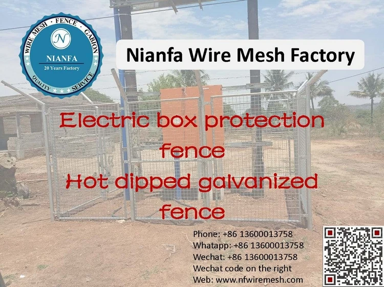 Hot Dipped Galvanized Steel Fence Panel Iron Fences Prefabricated ...