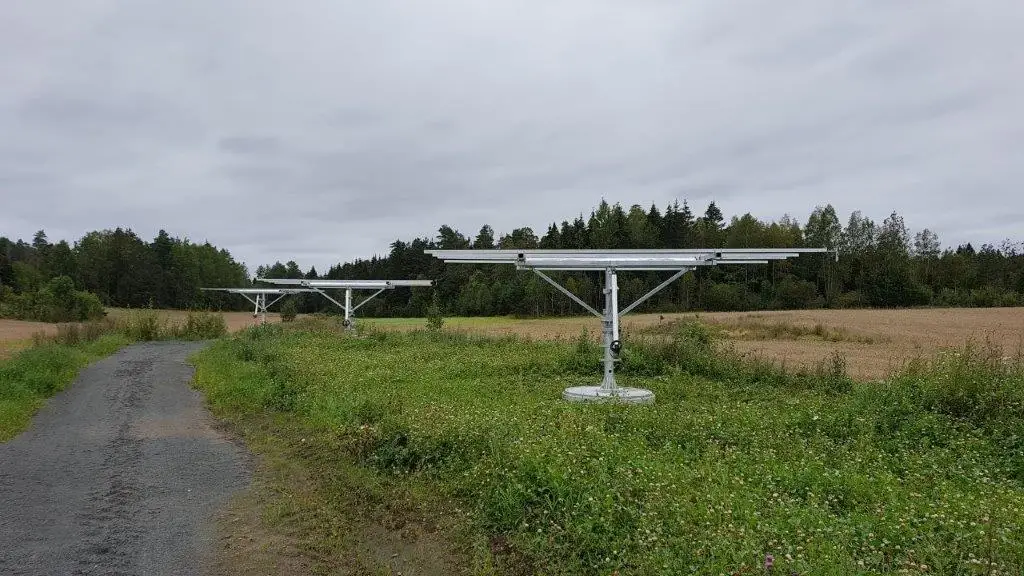 3kw Dual Axis Rotating Solar Panels - Buy Dual Axis Rotating Solar ...