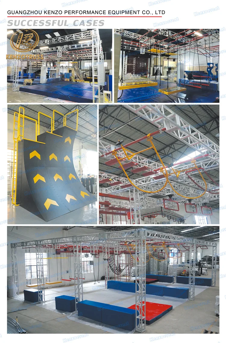 Indoor Adventure - American Ninja Warrior Obstacles for Sale