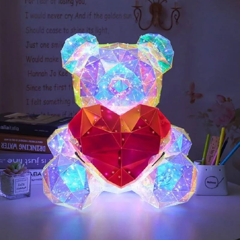 Magic LED Light Teddy Bear - Perfect Gift for Any Occasion