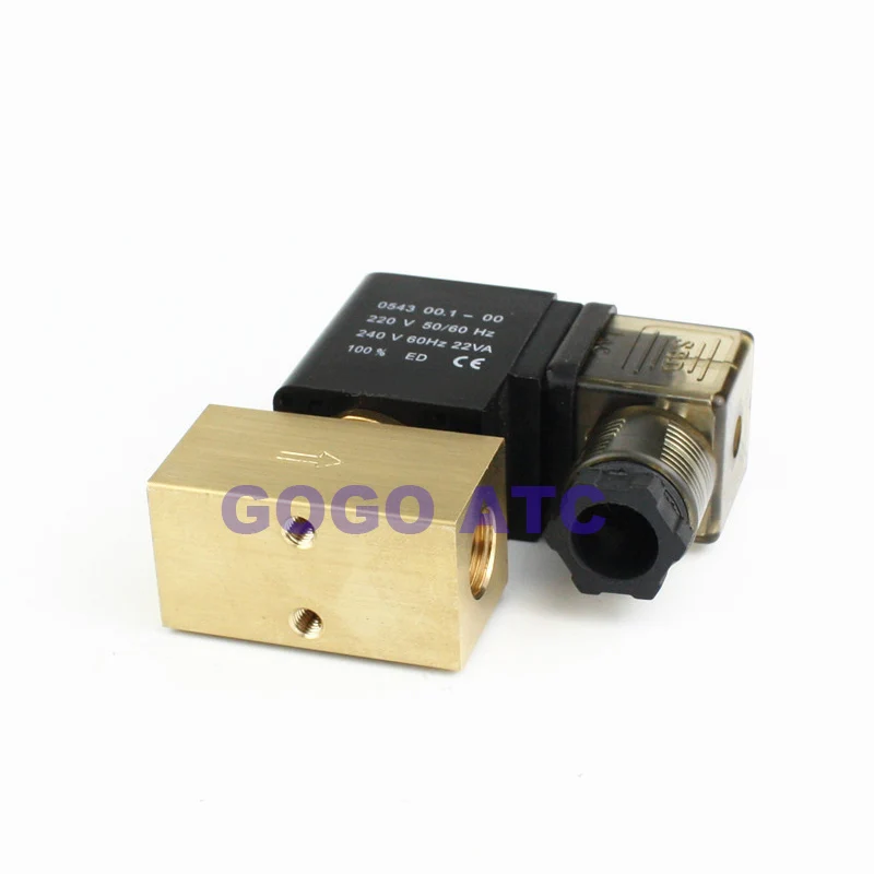 80bar High Pressure Solenoid Valve 2 Way 1/4 3/8 1/2 Bsp 12v 24v Dc Ac220v Normal Close Jt22-02 ...