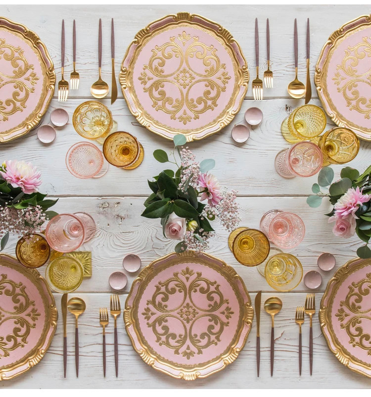 Wholesale Wood Wedding Underplates - Black & Creative