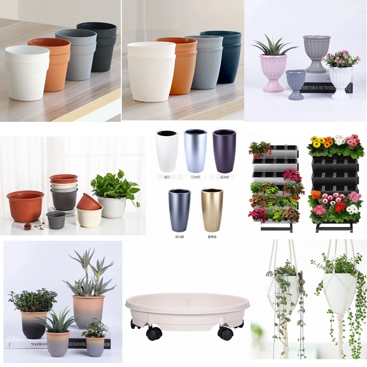 Self-watering Multi-specification Plastic Flowerpot Plant Hydroponic ...
