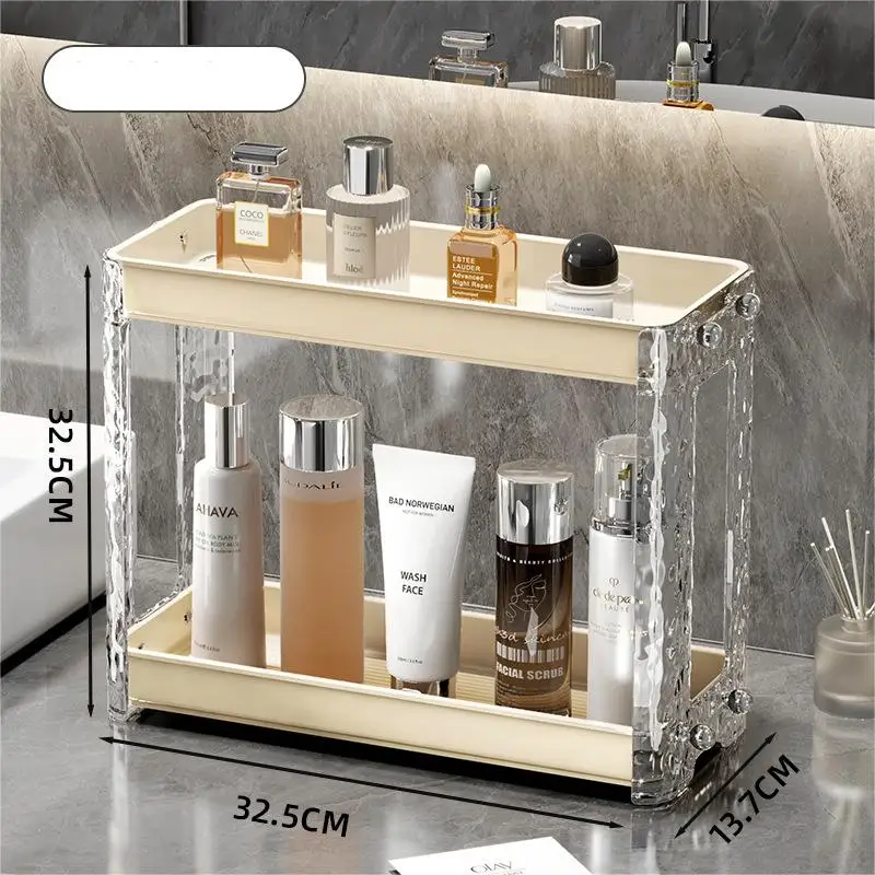 Space-saving Closet Organizer Clear Plastic Storage Rack Holder Storage ...