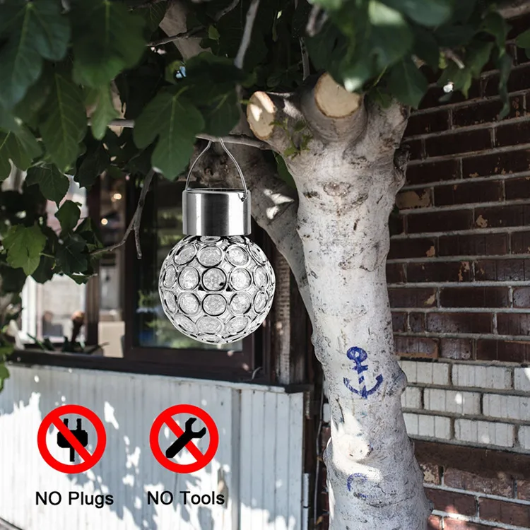 Hot Auto Color Changing Rgb Landscape Decorative Hanging Bulb Outdoor ...