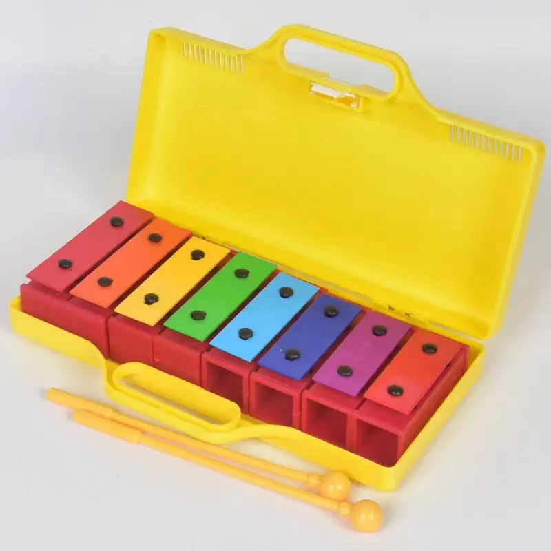 Factory Prices Kid Wooden Rainbow Blocks Baby Xylophone Music Toy - Buy ...