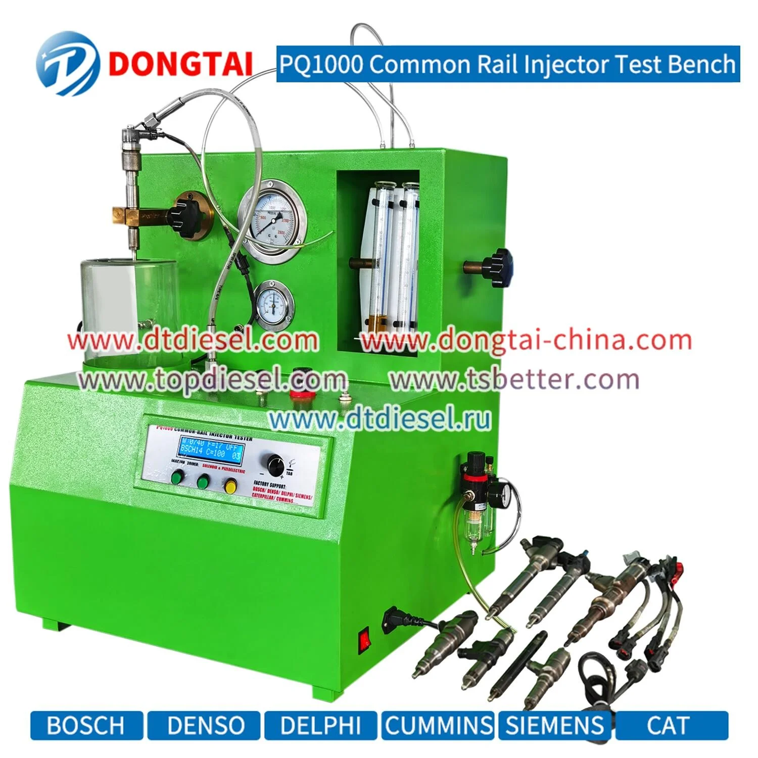 Pq1000 Common Rail Injector Test Bench Diesel Injector Tester - Buy ...