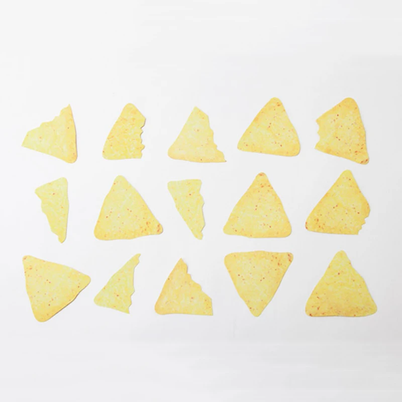 Creative Potato Chips Note Paper - Self-Adhesive Memos