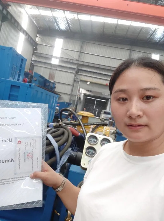 High Pressure Water Jet Unit for Efficient Tube Cleaning