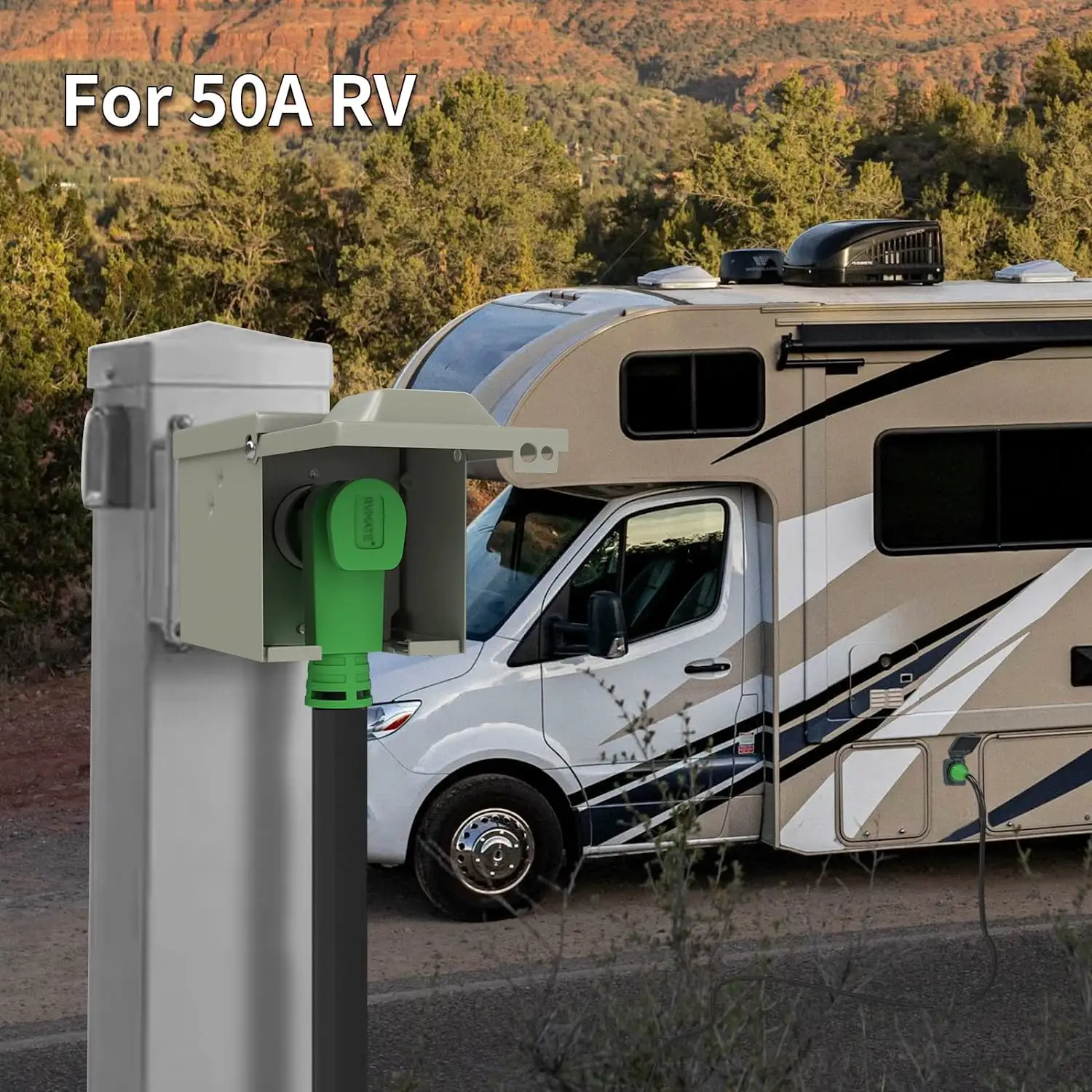 50 Amp Generator Cord,10ft Nema 14-50p To Ss2-50r,4 Prong 50amp ...