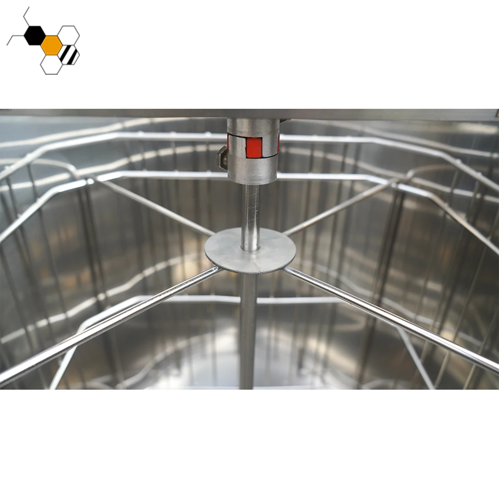 2023 Certificate Honey Extractor 4 Frames Honey Centrifuge Electric ...