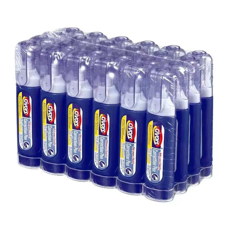Office Stationery Metal Tip Correction Fluid Pen for School Student ...