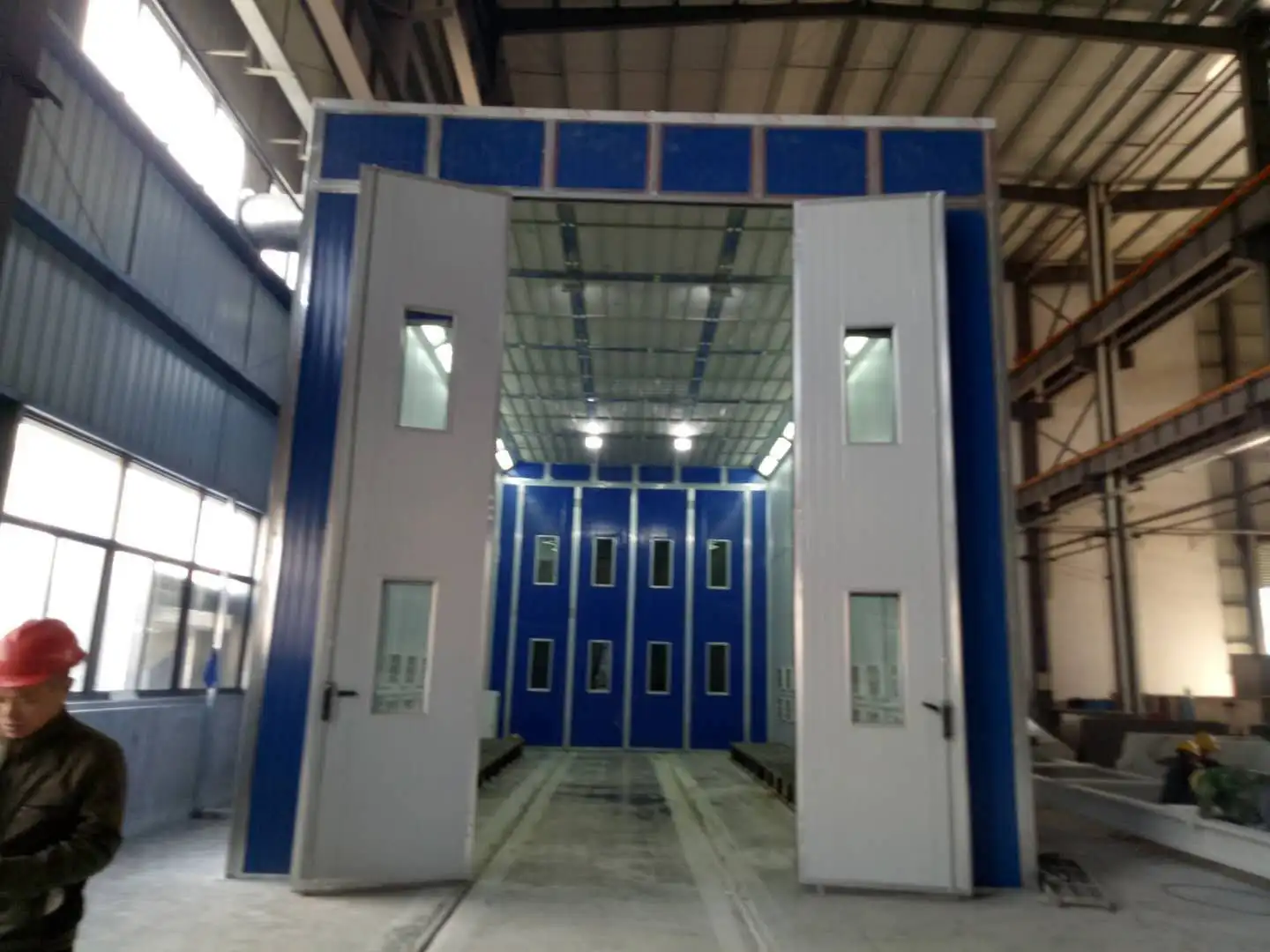 15m Large Truck and Bus Spray Booth paint booth spray booth baking oven ...