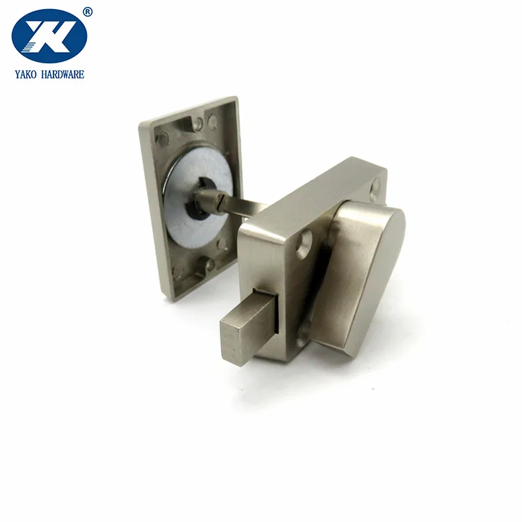 Bathroom Zinc Alloy Latch Toilet Partition Door Lock Public Toilet Lock ...